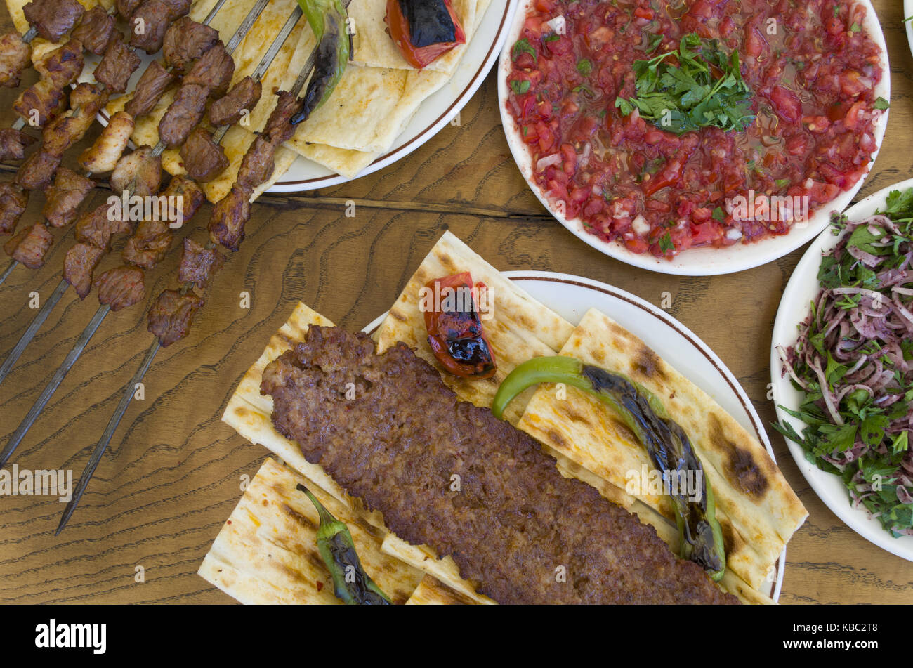 Shish kebab rice hi-res stock photography and images - Alamy