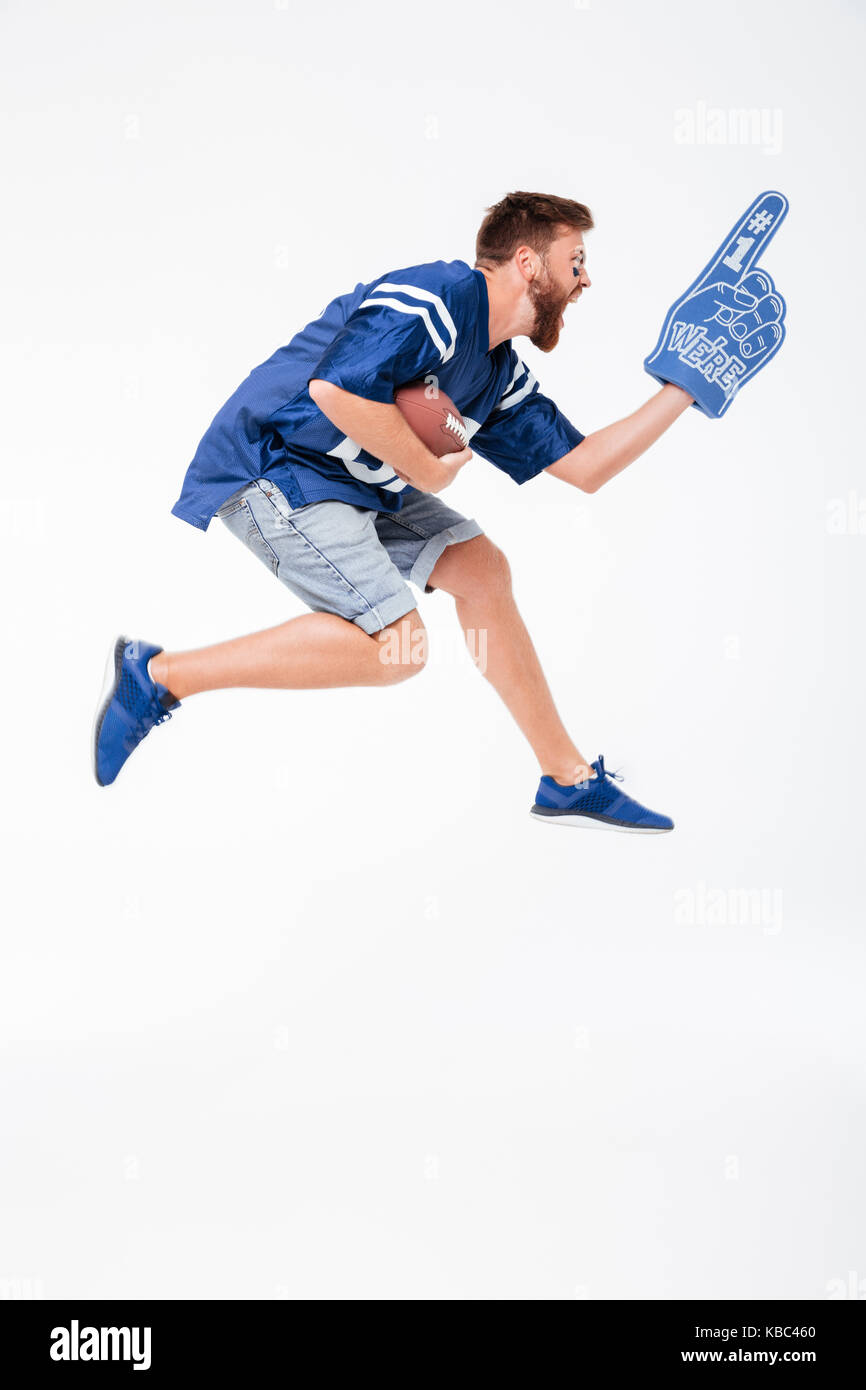 Blue white rugby shirt isolated hi-res stock photography and images - Alamy