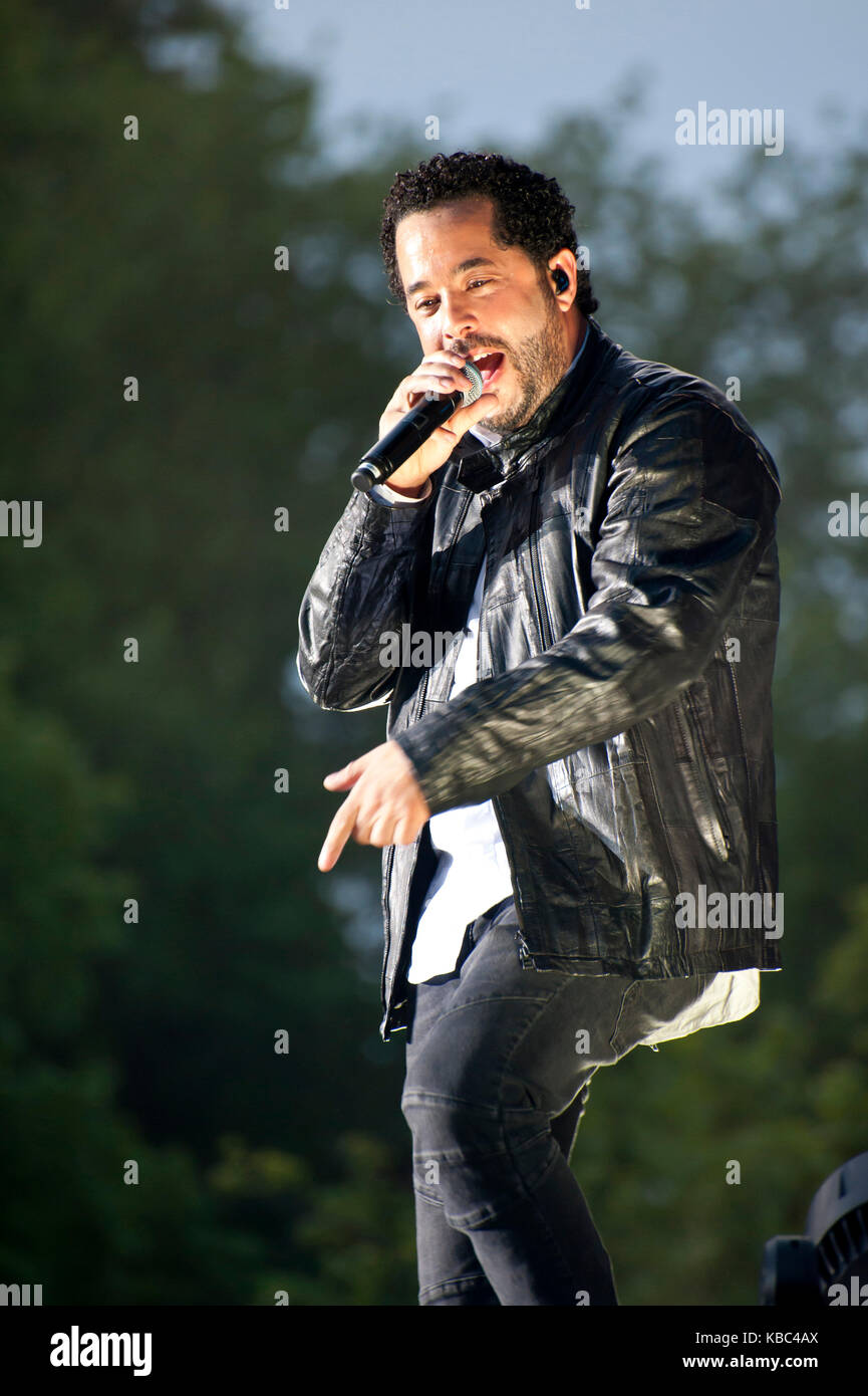 KIEL, GERMANY - JUNE 05, 2015: Adel Tawil, Singer und Frontman of the ...