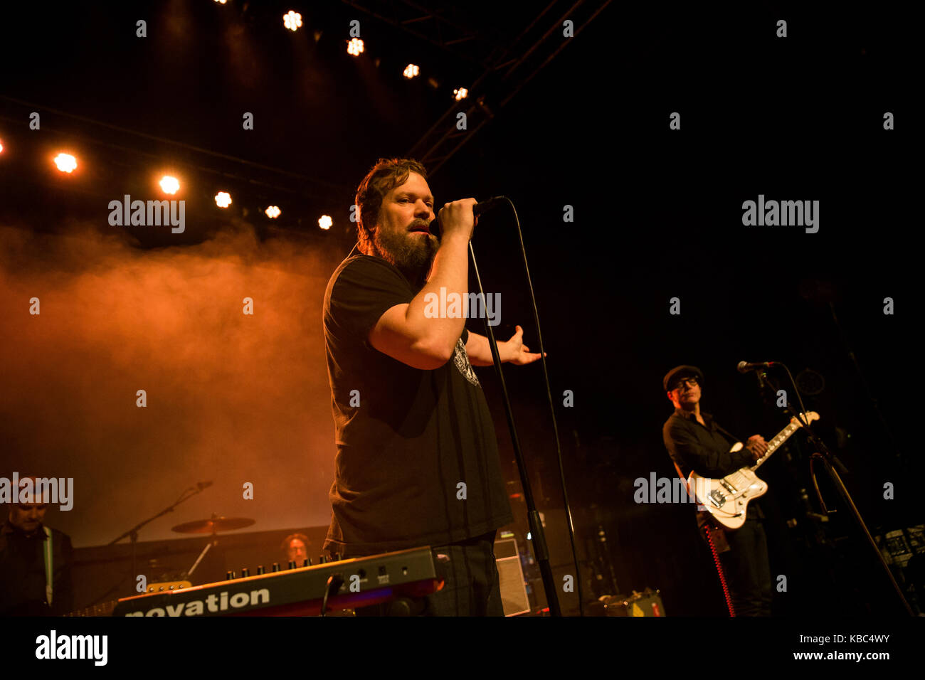 The American singer, musician and songwriter John Grant performs a live ...