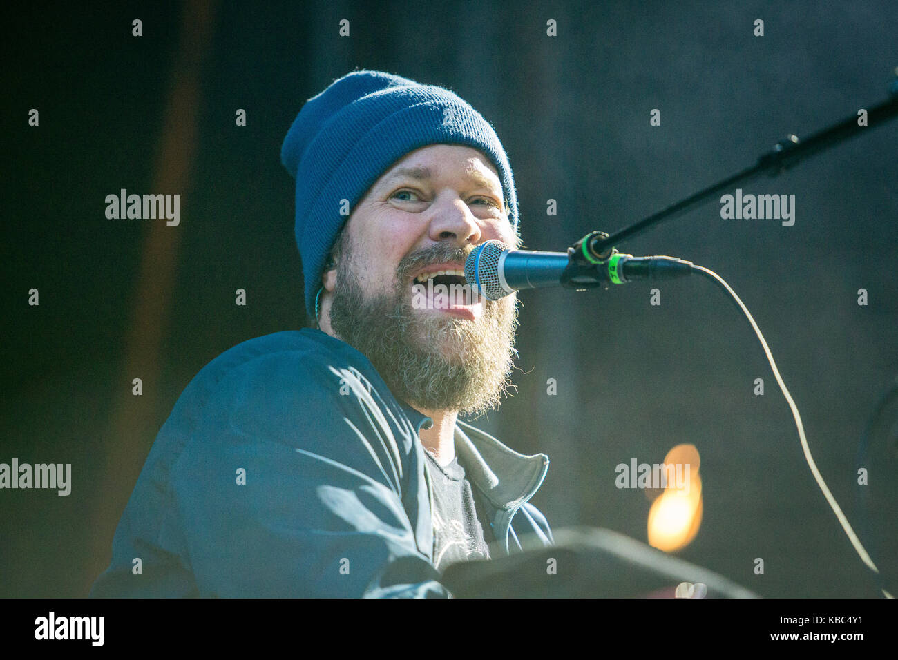 The American singer, musician and songwriter John Grant performs a live ...