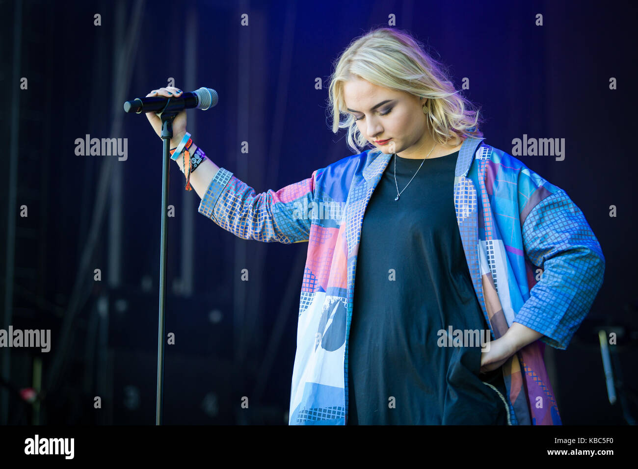 The British singer, songwriter and electronic music artist Holly ...