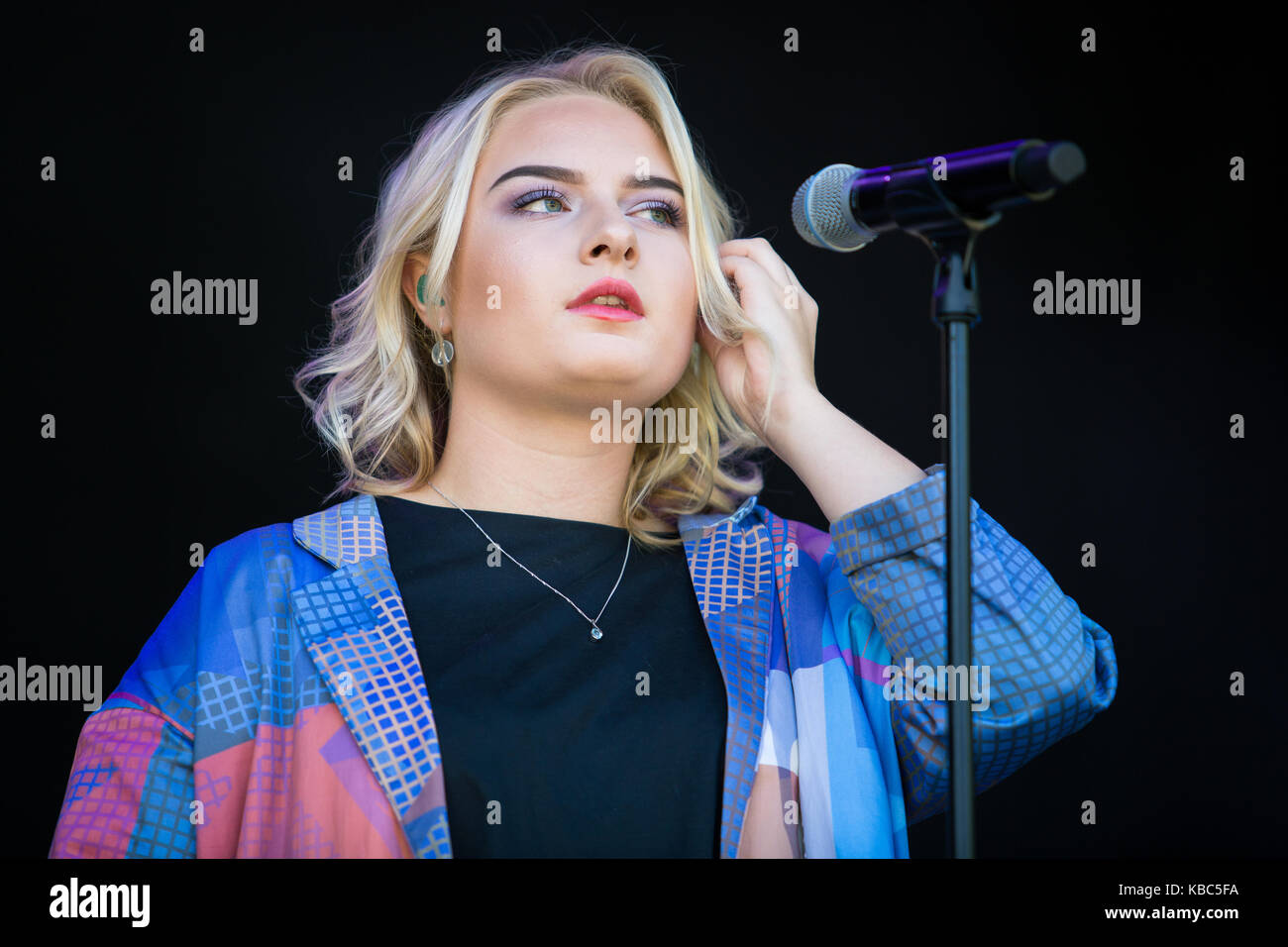 The British singer, songwriter and electronic music artist Holly ...