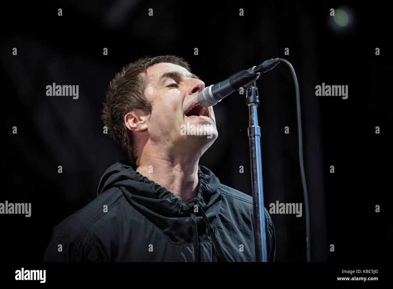 The English singer, songwriter and musician Liam Gallagher performs a ...
