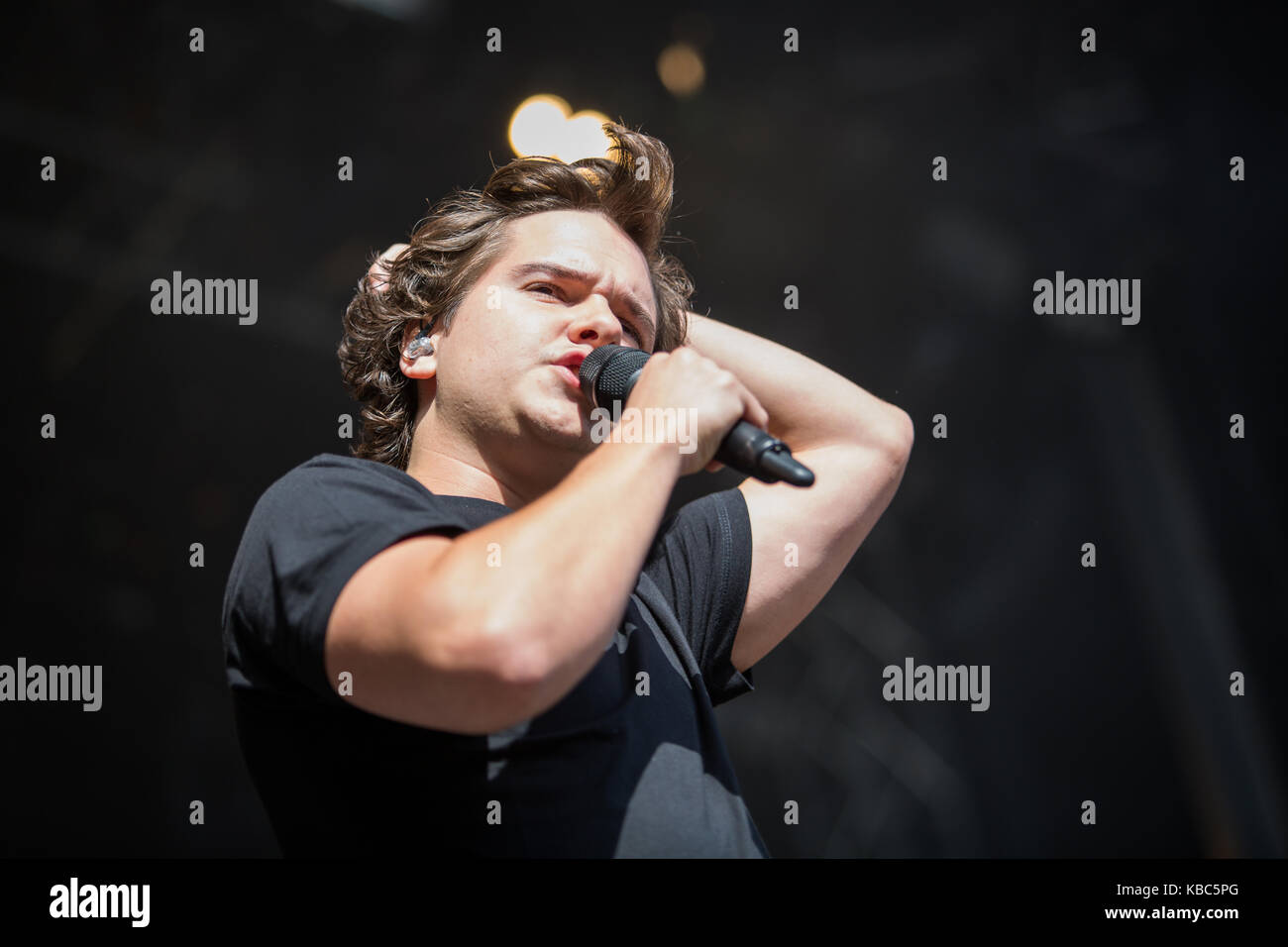The Danish band Lukas Graham performs a live concert at the Norwegian ...