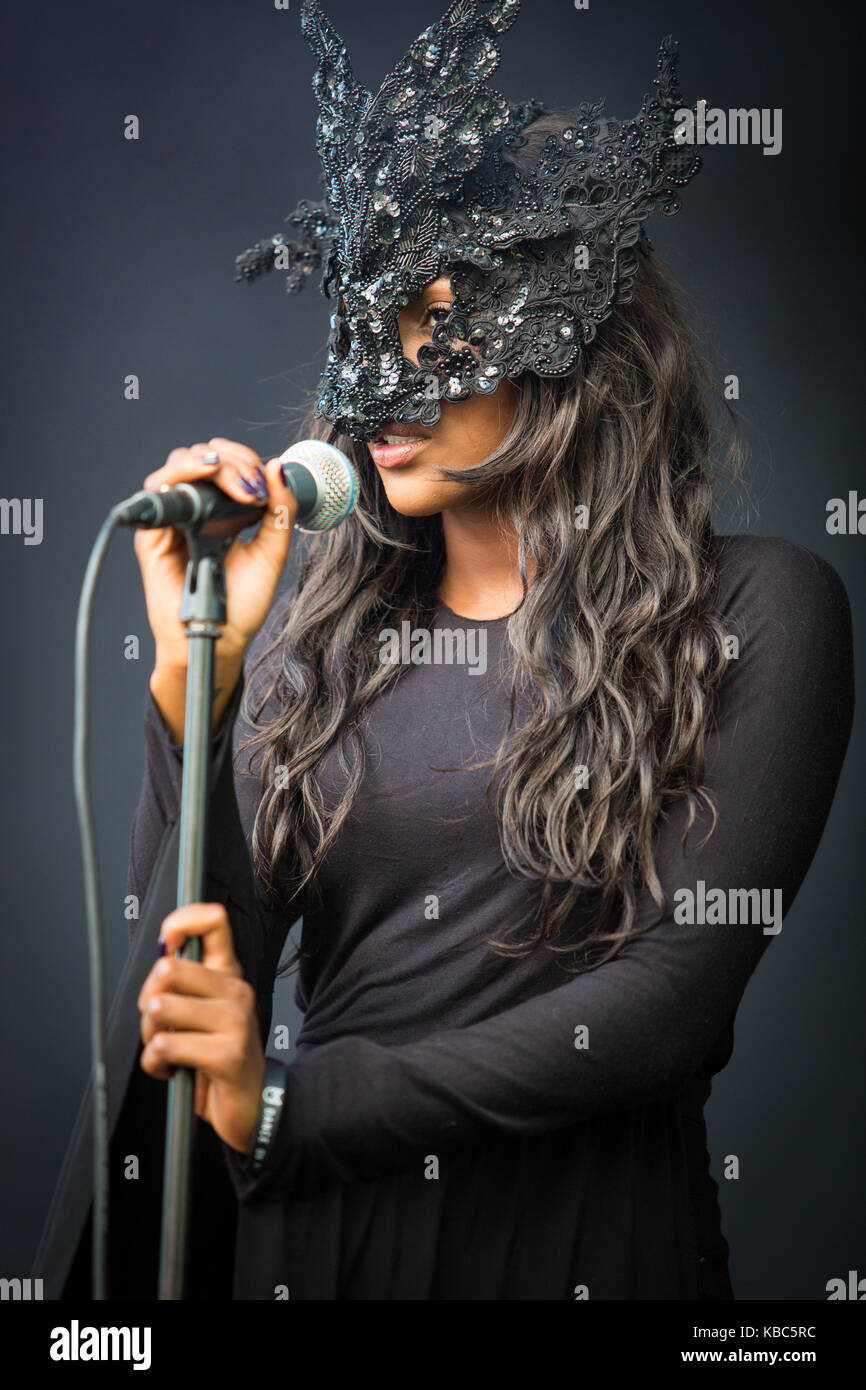 The British soul singer and songwriter Lulu James performs a live ...