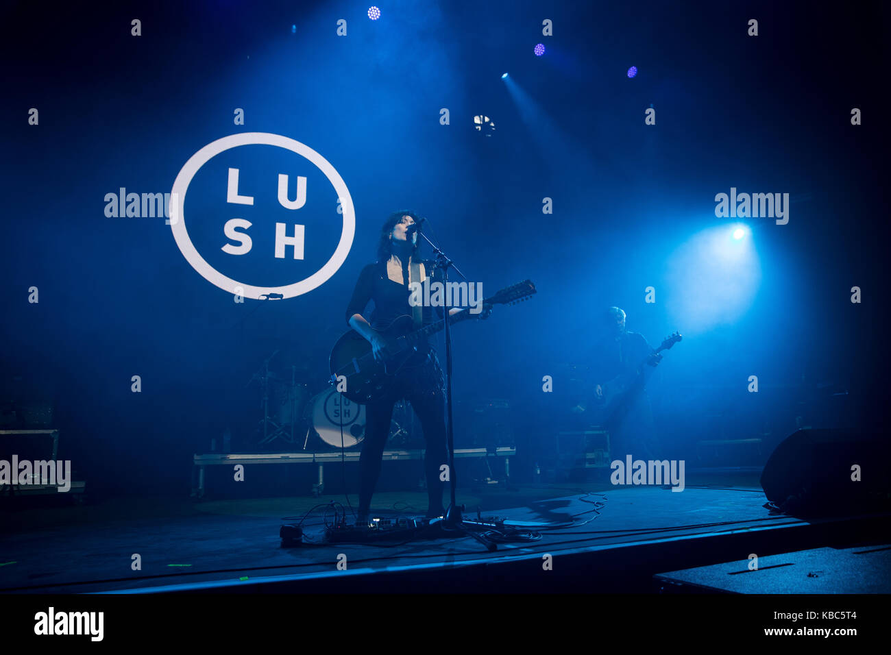 The English rock band Lush performs a live concert at the Norwegian ...