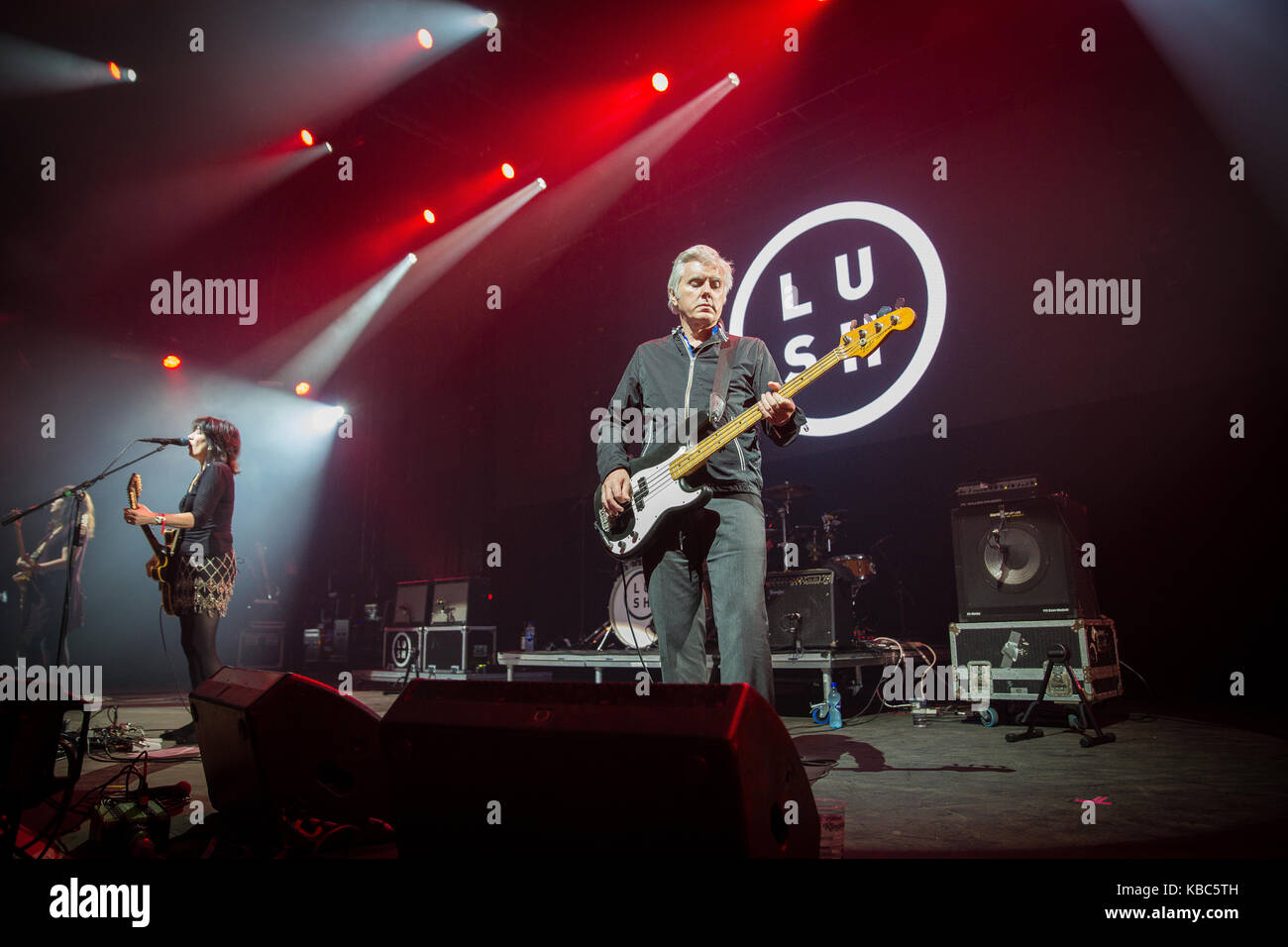 The English rock band Lush performs a live concert at the Norwegian ...
