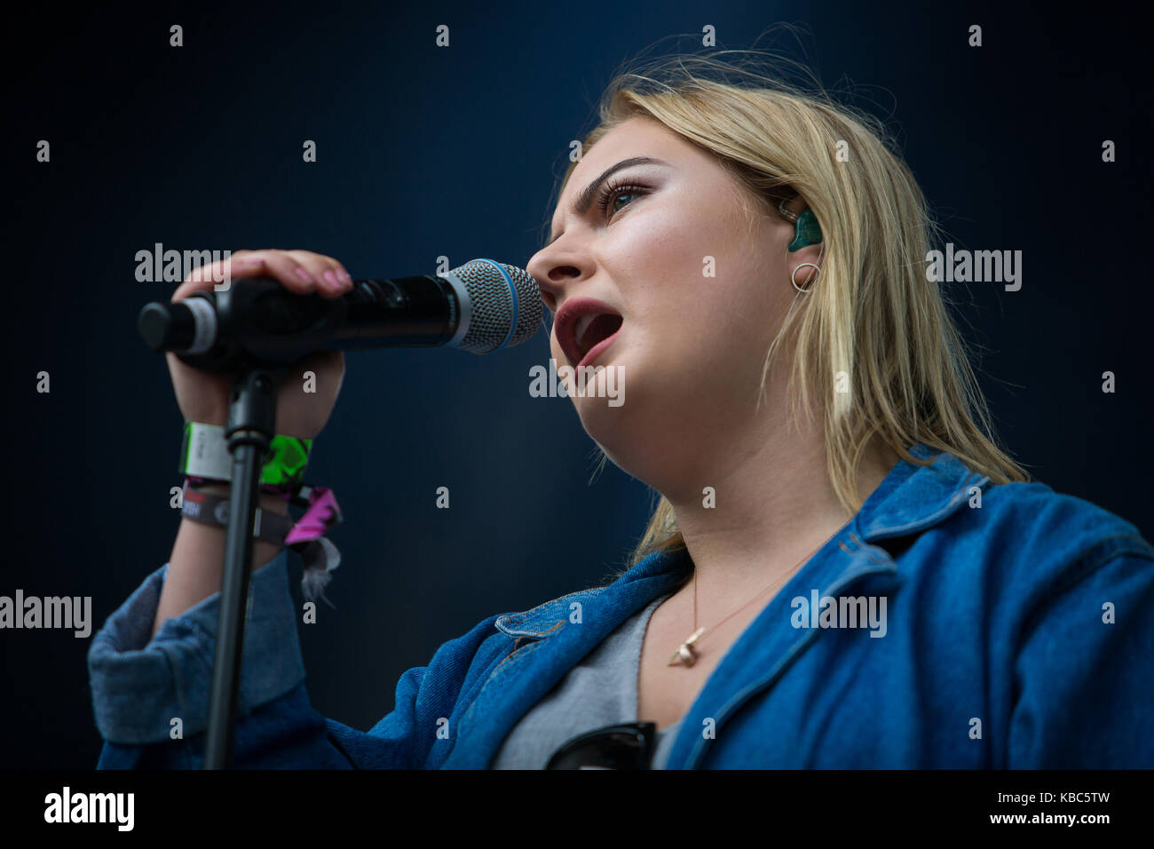 The British singer, songwriter and electronic music artist Holly ...