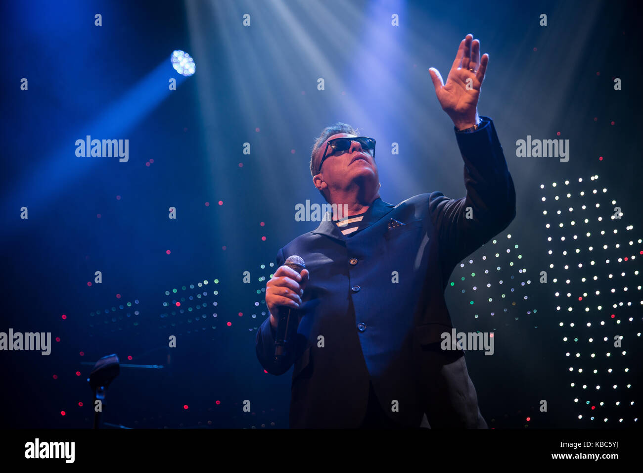 The British ska and pop band Madness performs a live concert at ...