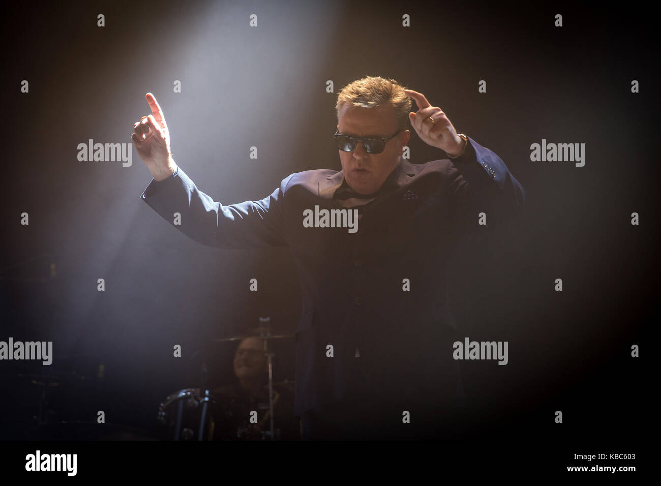 The British ska and pop band Madness performs a live concert at ...