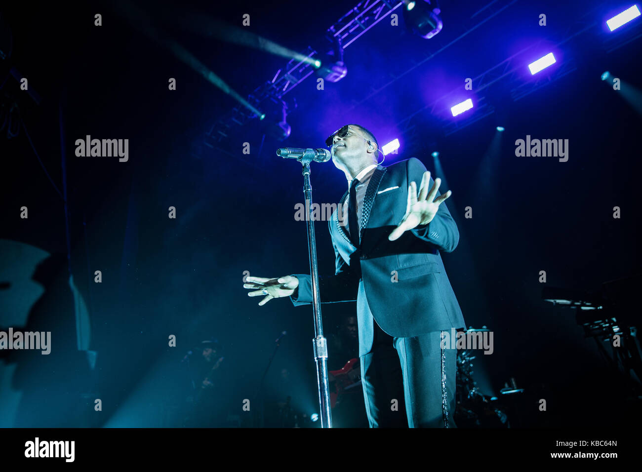 The American R&B singer and songwriter Maxwell performs a live concert ...