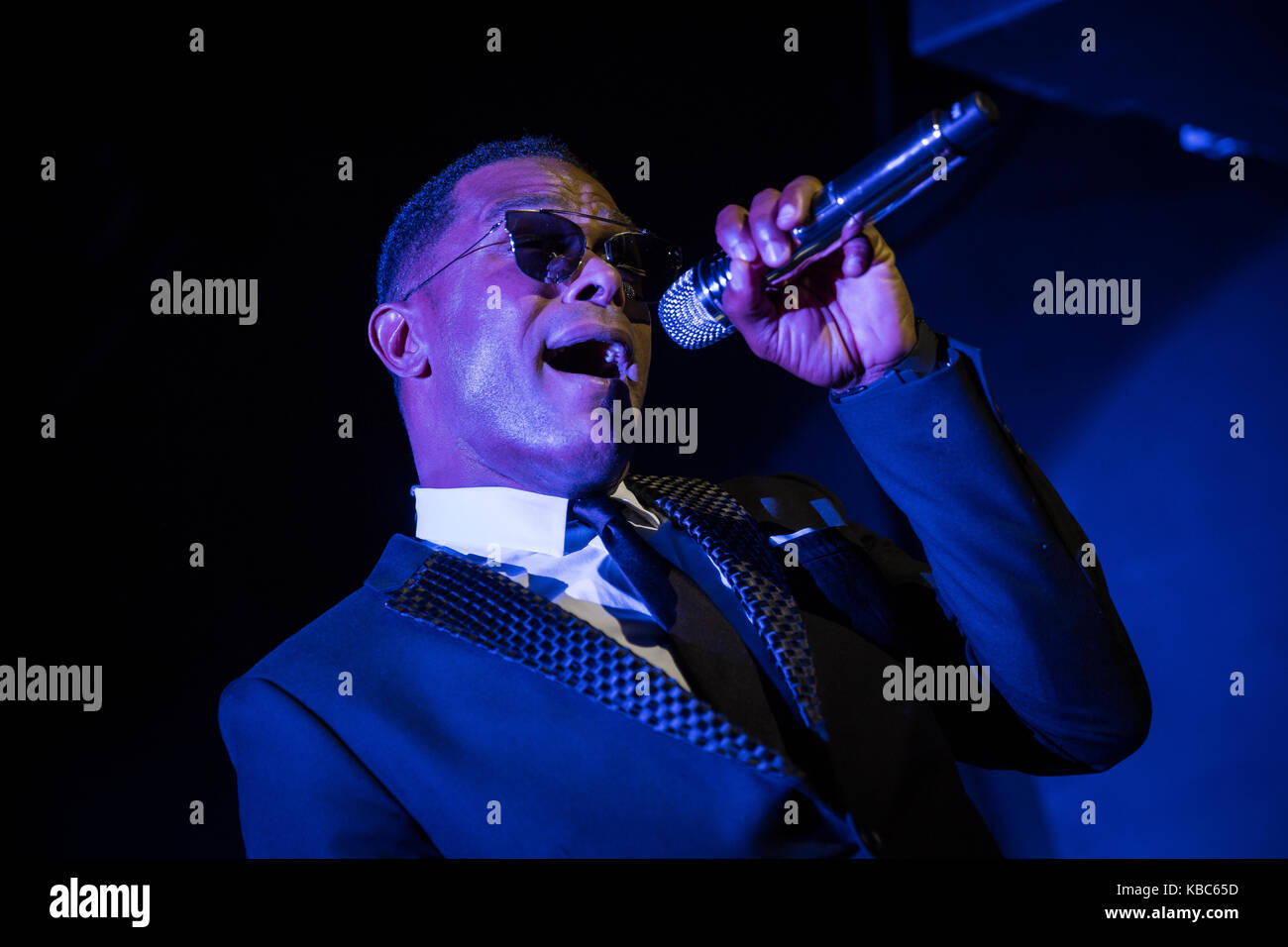 The American R&B singer and songwriter Maxwell performs a live concert ...