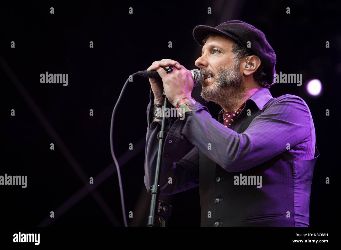 The American alternative rock band Mercury Rev performs a live concert ...