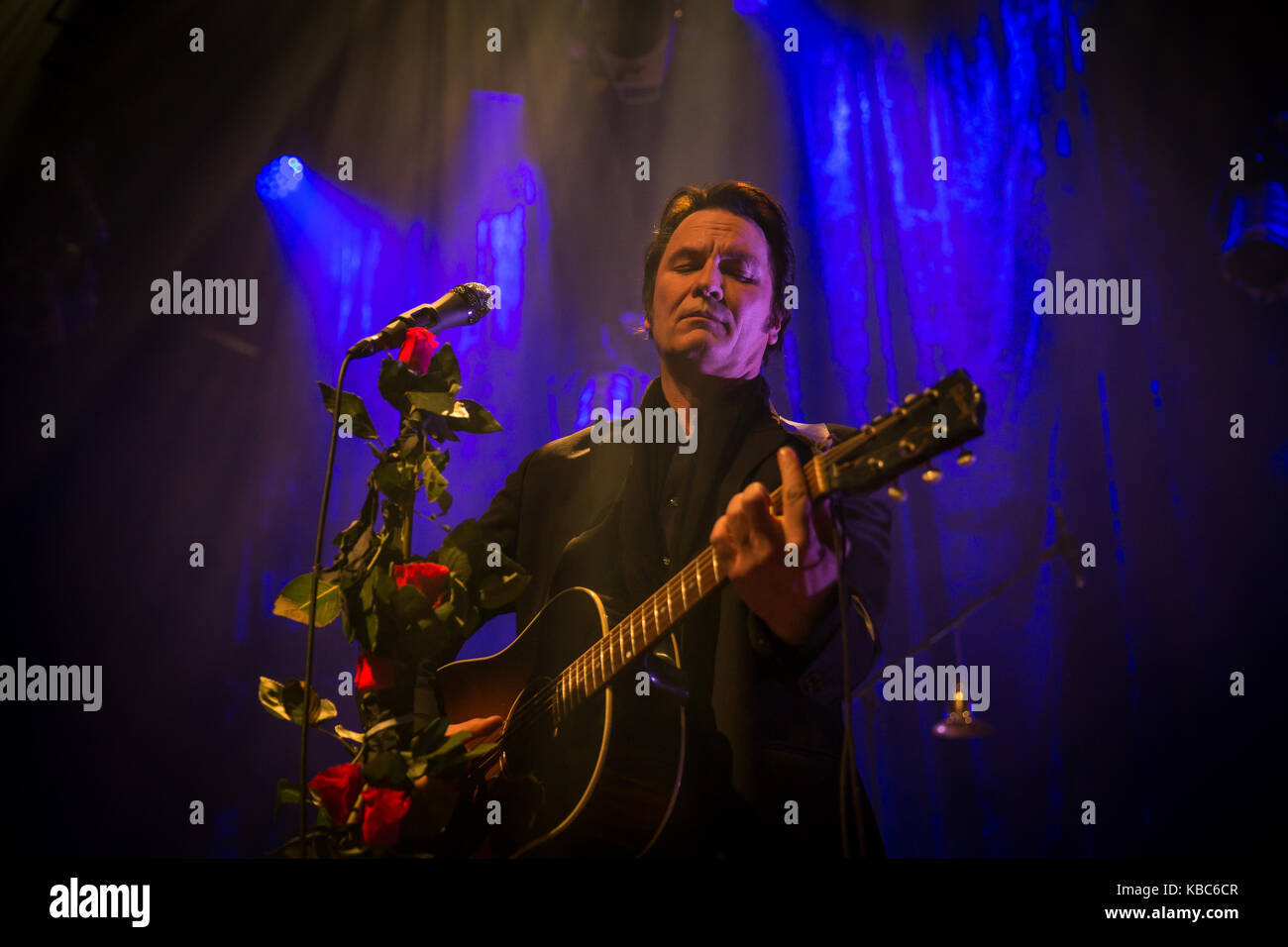 The Norwegian country rock band Midnight Choir performs a live concert ...