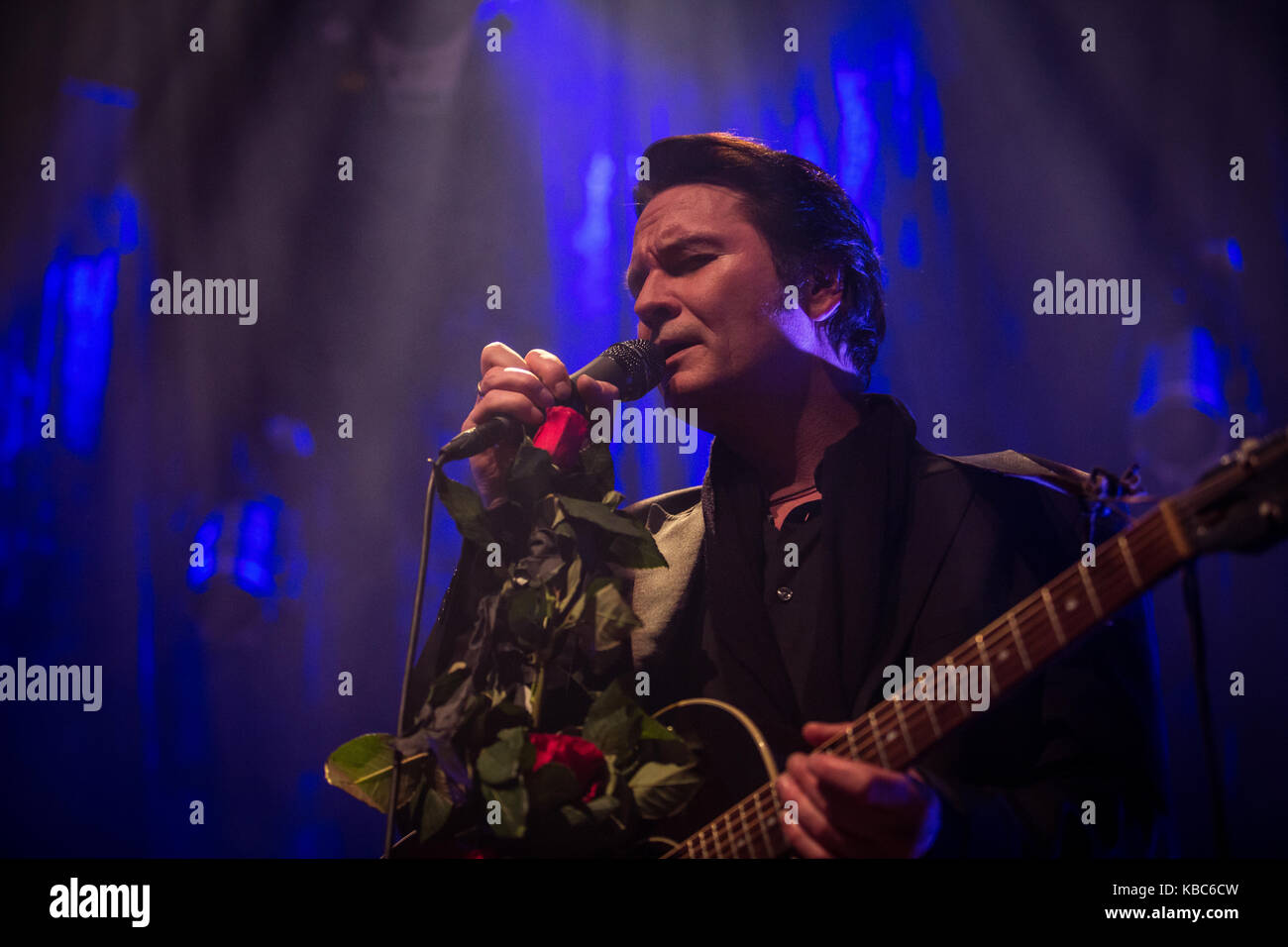 The Norwegian country rock band Midnight Choir performs a live concert ...