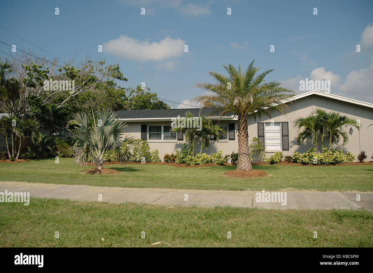 Residential house in Florida, USA Stock Photo - Alamy