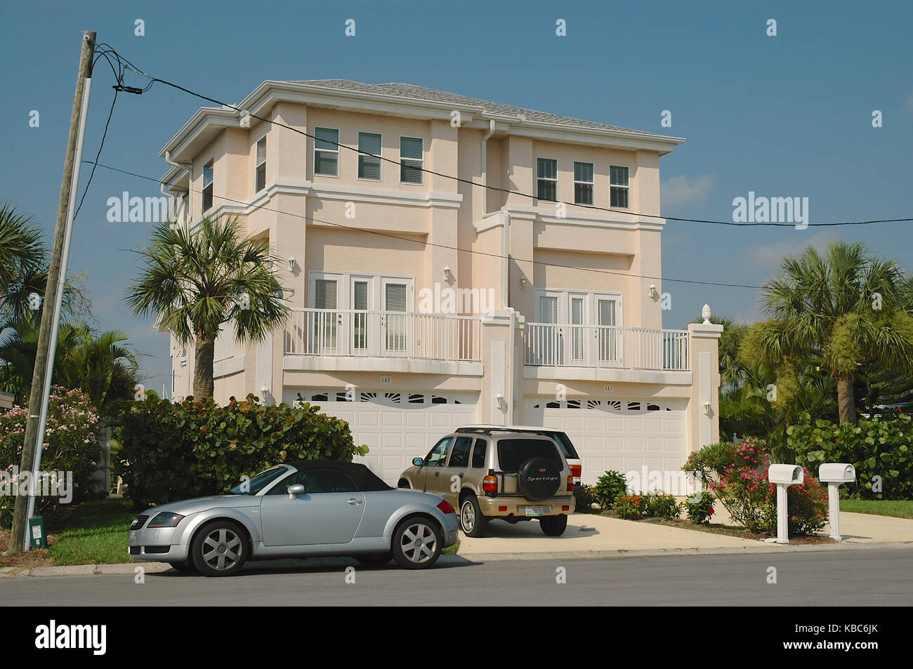Residential house in Florida, USA Stock Photo - Alamy
