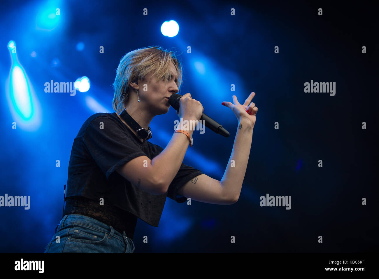 Norway, Oslo – August 12, 2017. The Danish singer, songwriter and ...