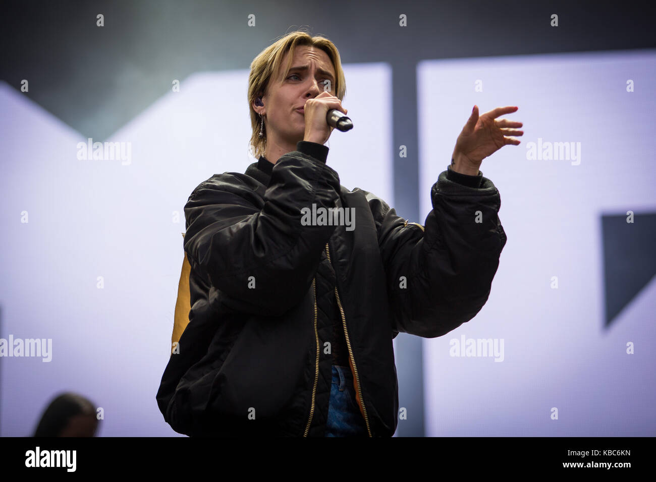 Norway, Oslo – August 12, 2017. The Danish singer, songwriter and ...