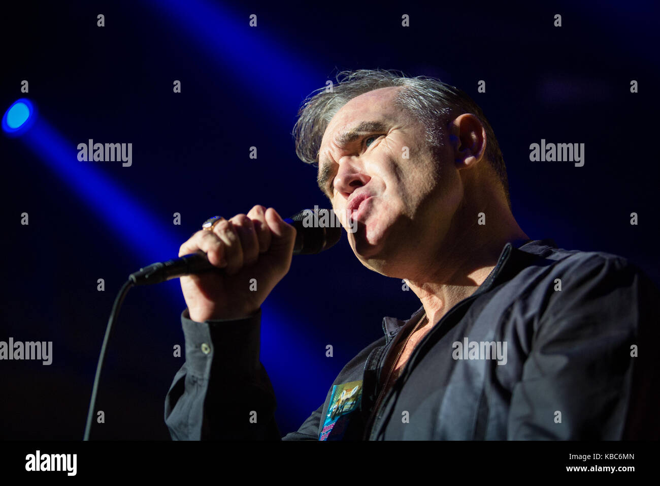 The English singer and songwriter Morrissey performs a live concert at ...