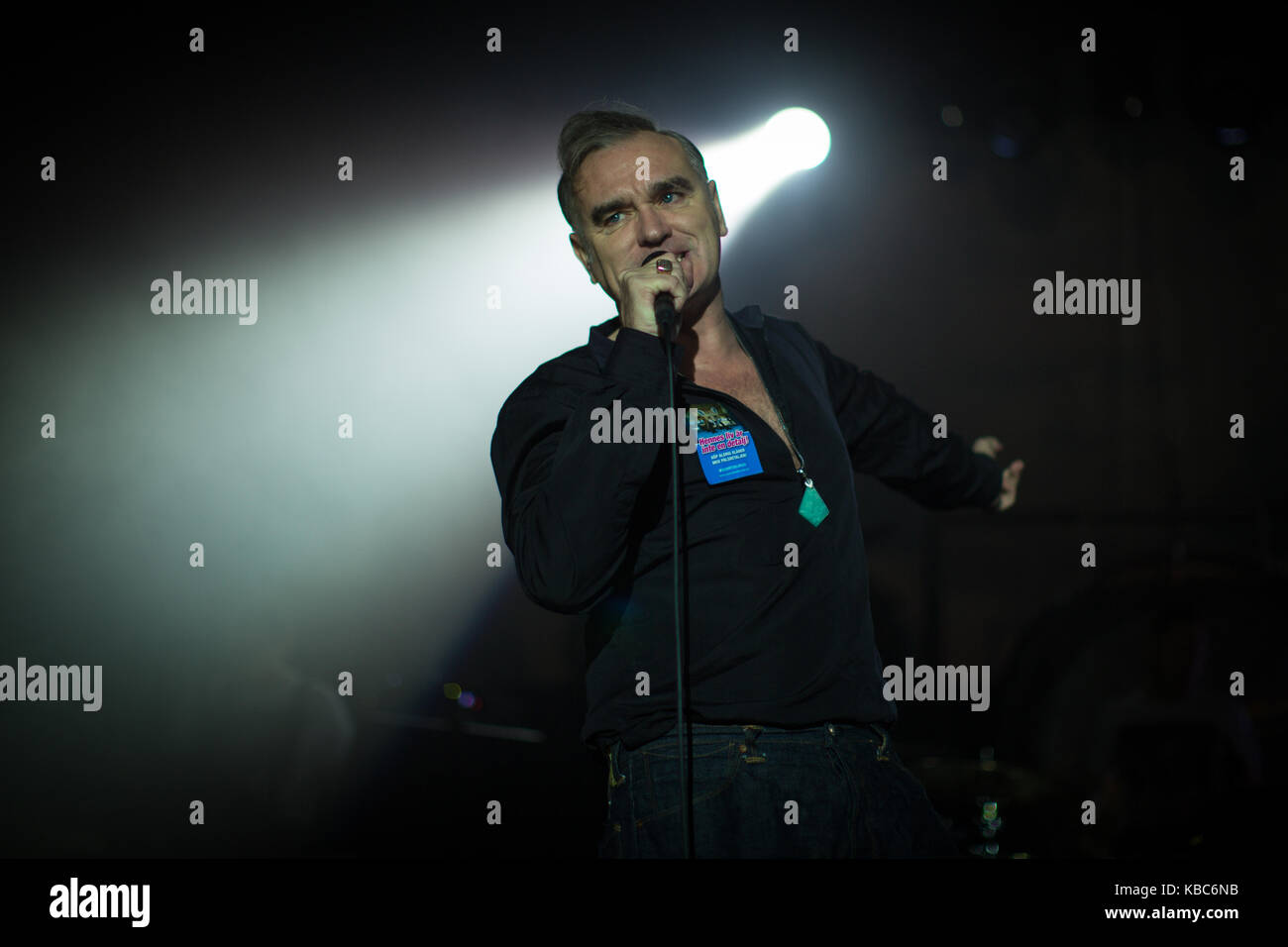 The English singer and songwriter Morrissey performs a live concert at ...