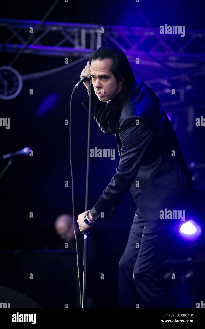 The Australian musician, composer, author and singer Nick Cave is here ...