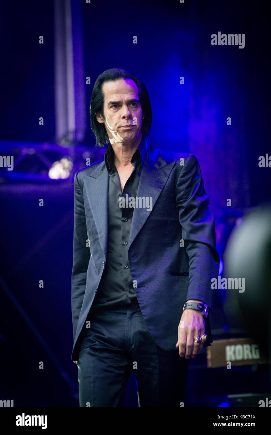 The Australian musician, composer, author and singer Nick Cave is here ...