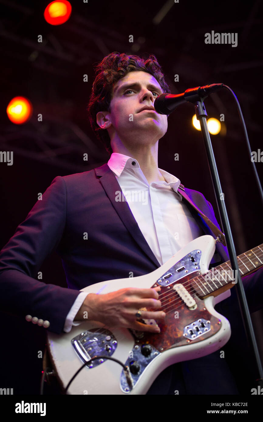 The English rock and folk band Noah and the Whale performs a live ...