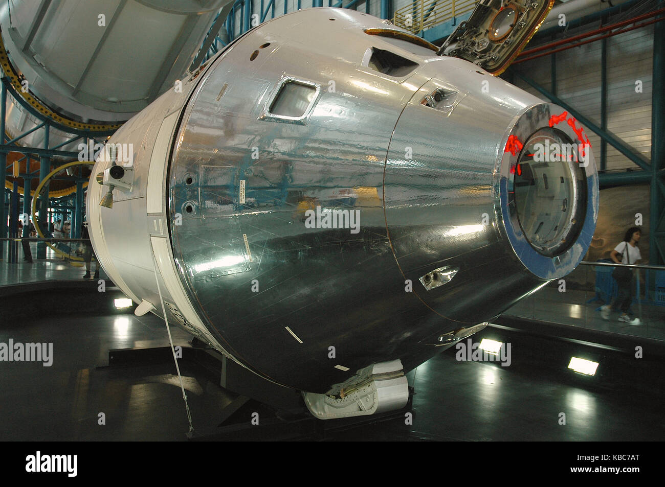 Saturn V Command Module at Kennedy Space center, Florida, USA Stock ...
