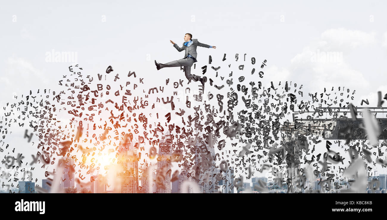 Problem and difficulties overcoming concept Stock Photo - Alamy