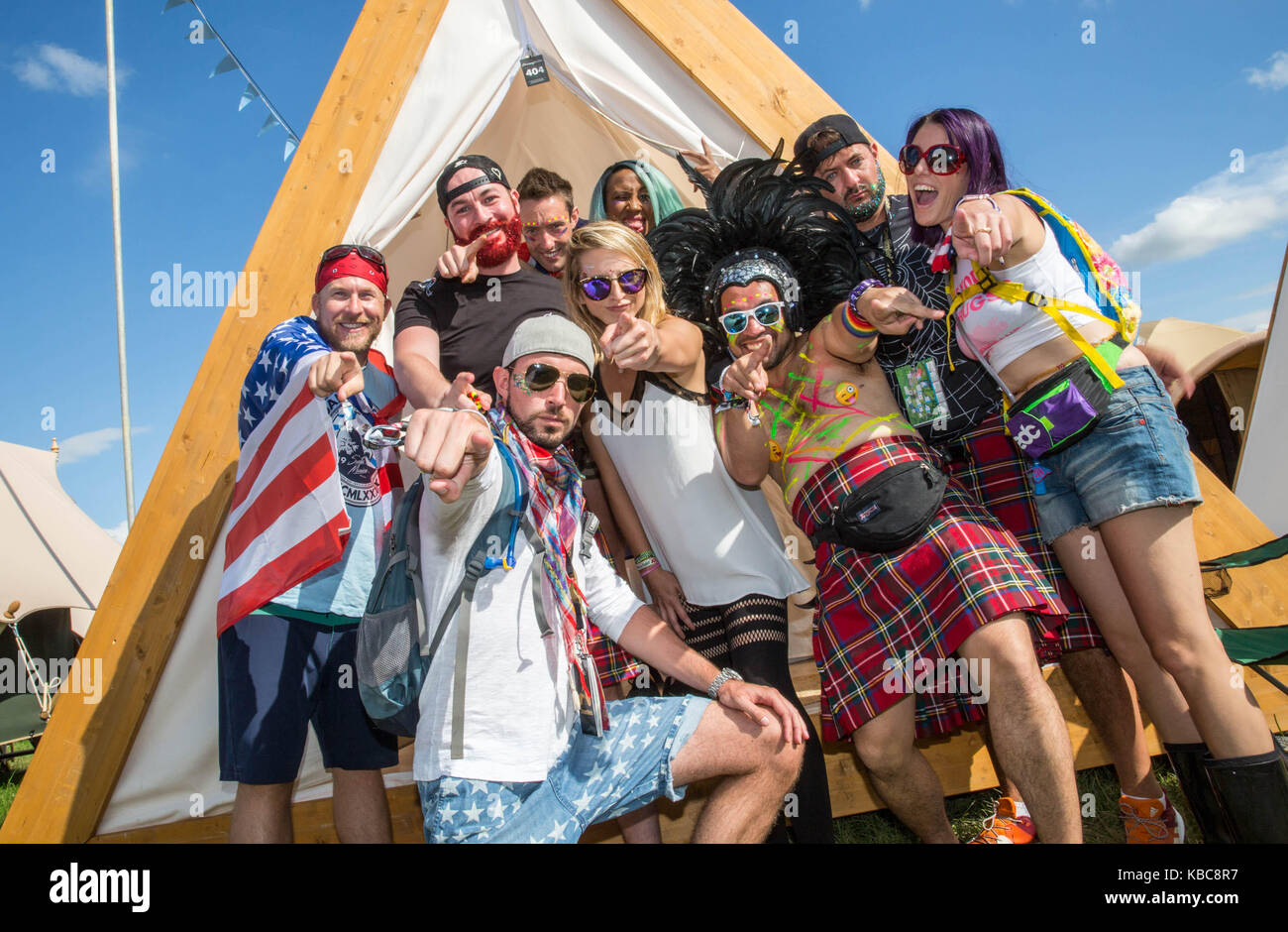Day 3 of Creamfields 2017, dance music festival featuring DJs and live ...