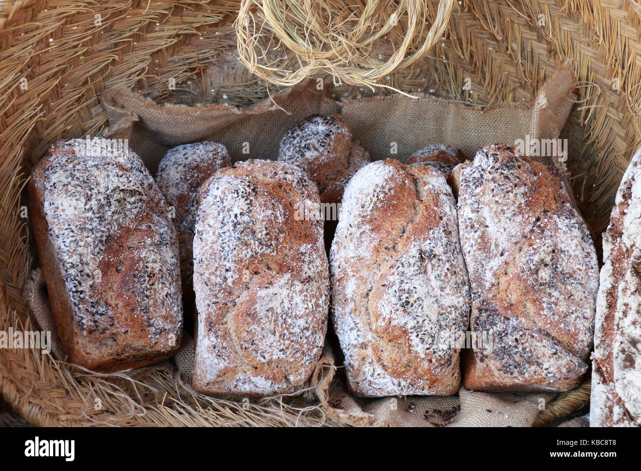 Tasty handmade bread Stock Photo - Alamy