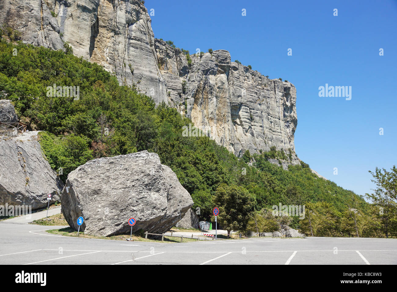 vertical mountain . Rock climbing the steep cliffs of the mountains ...