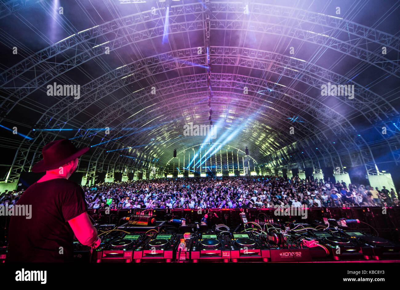 Day 4 of Creamfields 2017, dance music festival featuring DJs and live ...