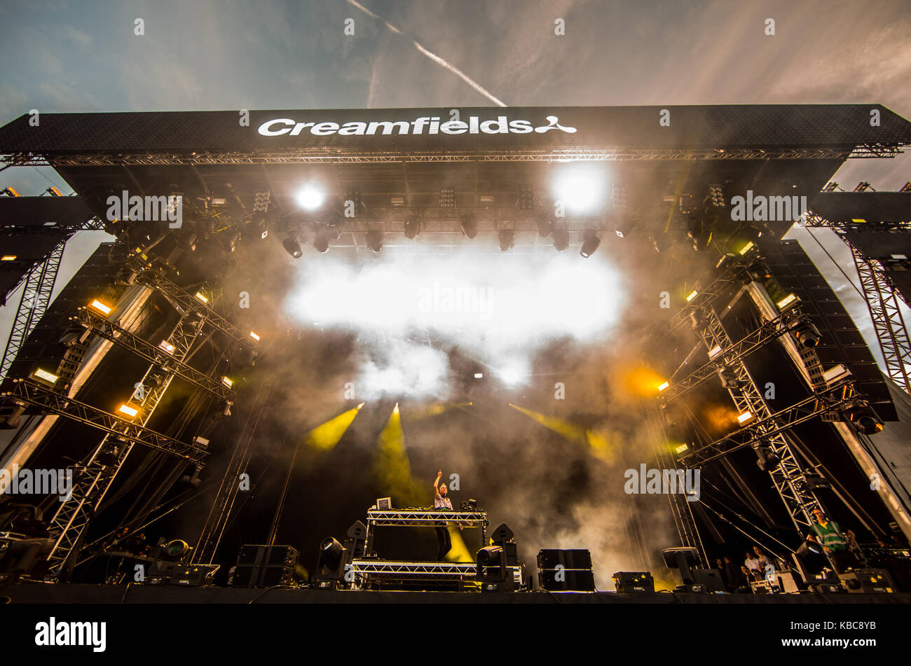 Day 4 of Creamfields 2017, dance music festival featuring DJs and live ...