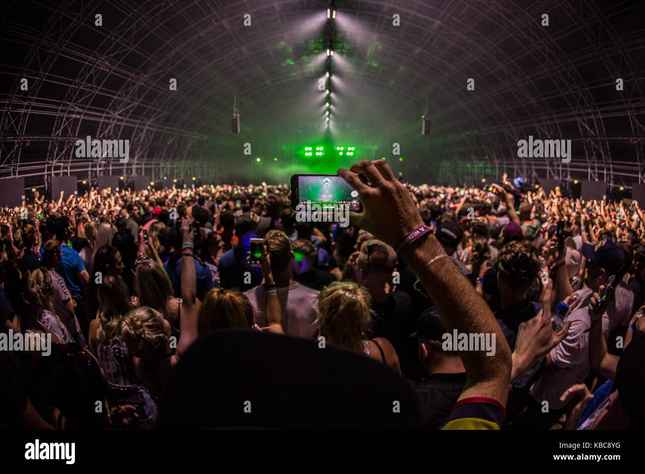 Day 4 of Creamfields 2017, dance music festival featuring DJs and live ...
