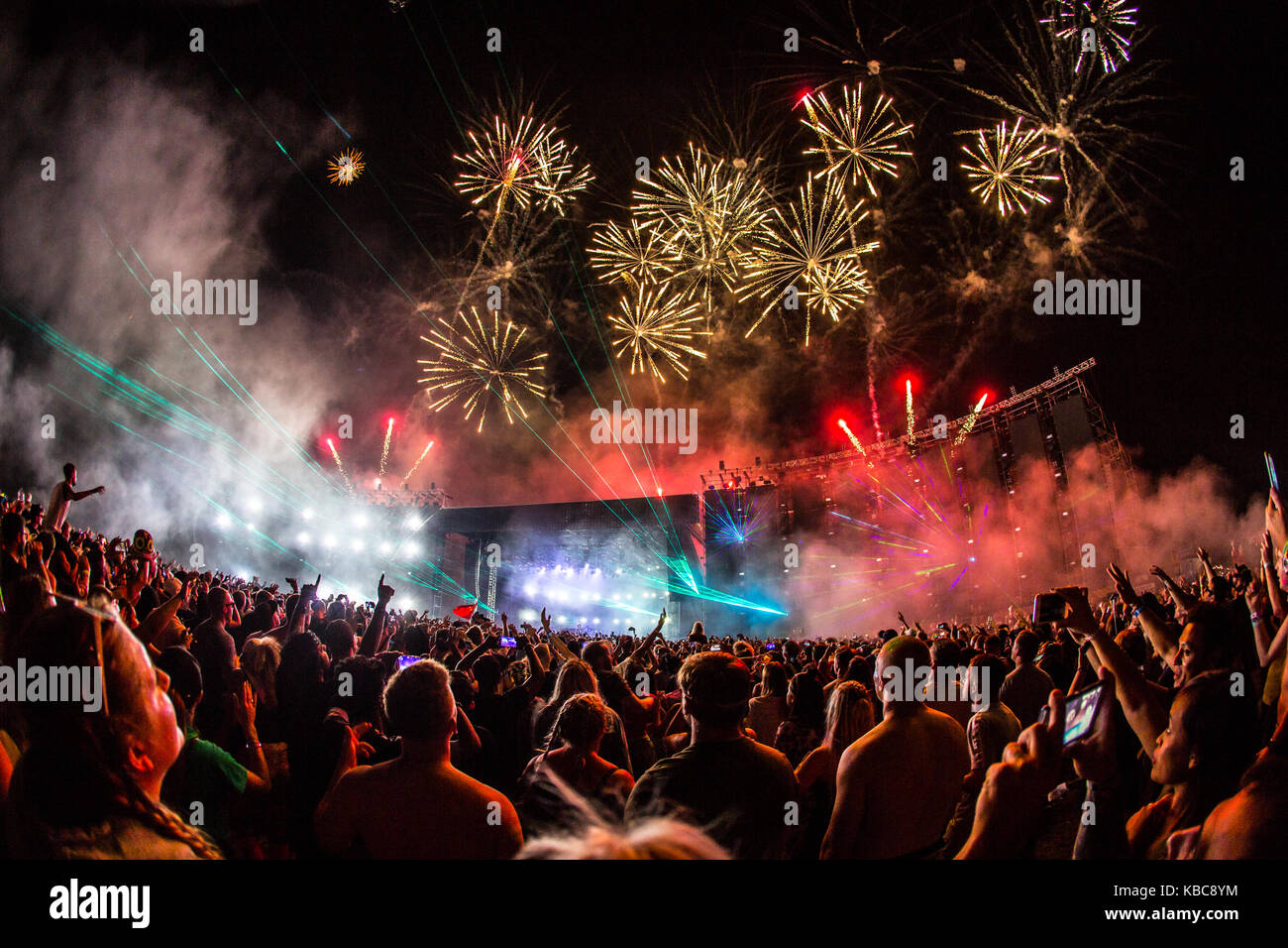 Day 4 of Creamfields 2017, dance music festival featuring DJs and live ...