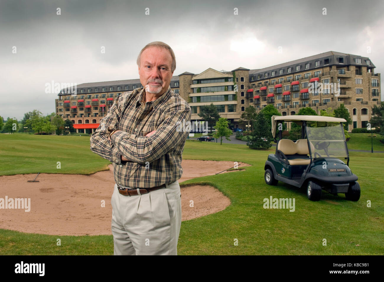 Sir Terry Matthews, owner of Celtic Manor Resort, Newport. 1/6/10 Stock ...