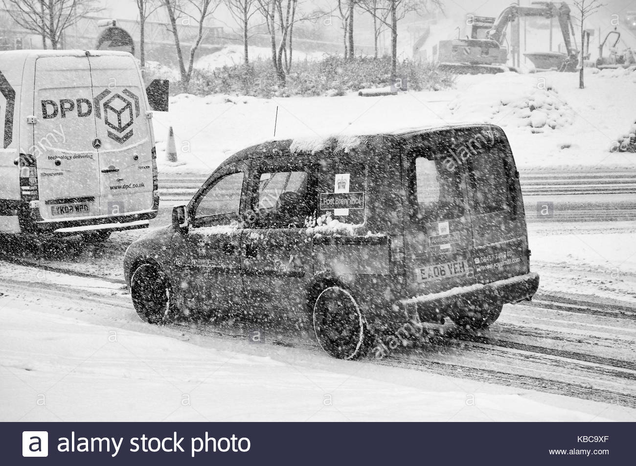 Ice Delivery Van High Resolution Stock Photography and Images - Alamy