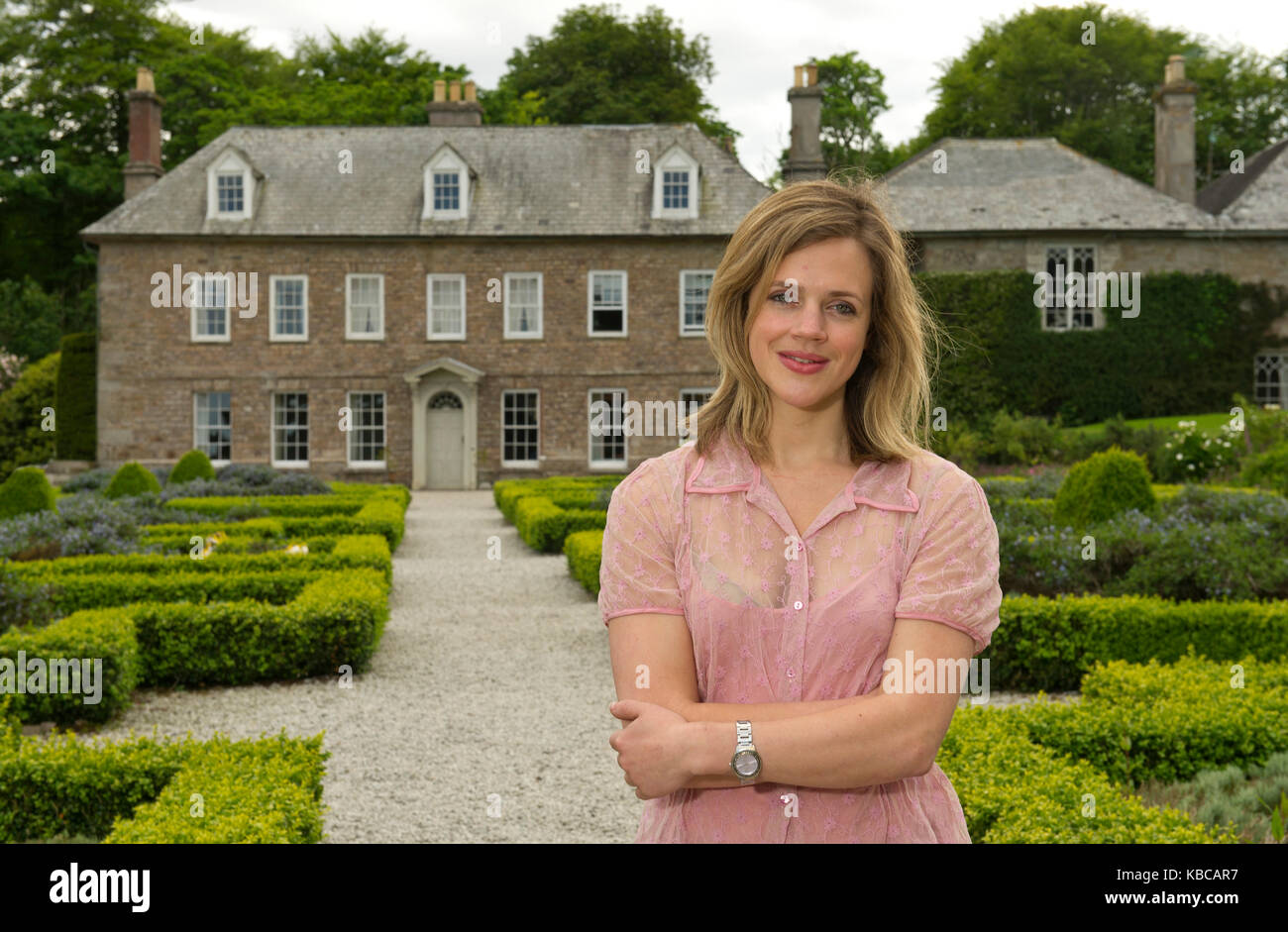 Trereife House, Penzance, Cornwall, with owners Tim & Liz Le Grice with ...
