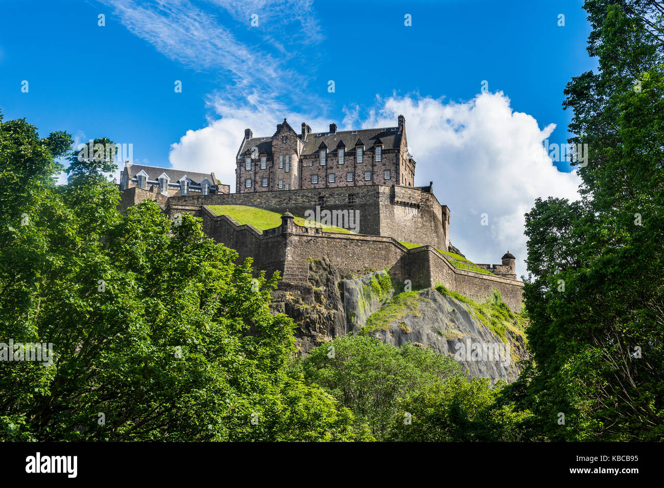 Edinburgh Castle, UNESCO World Heritage Site, Edinburgh, Scotland ...