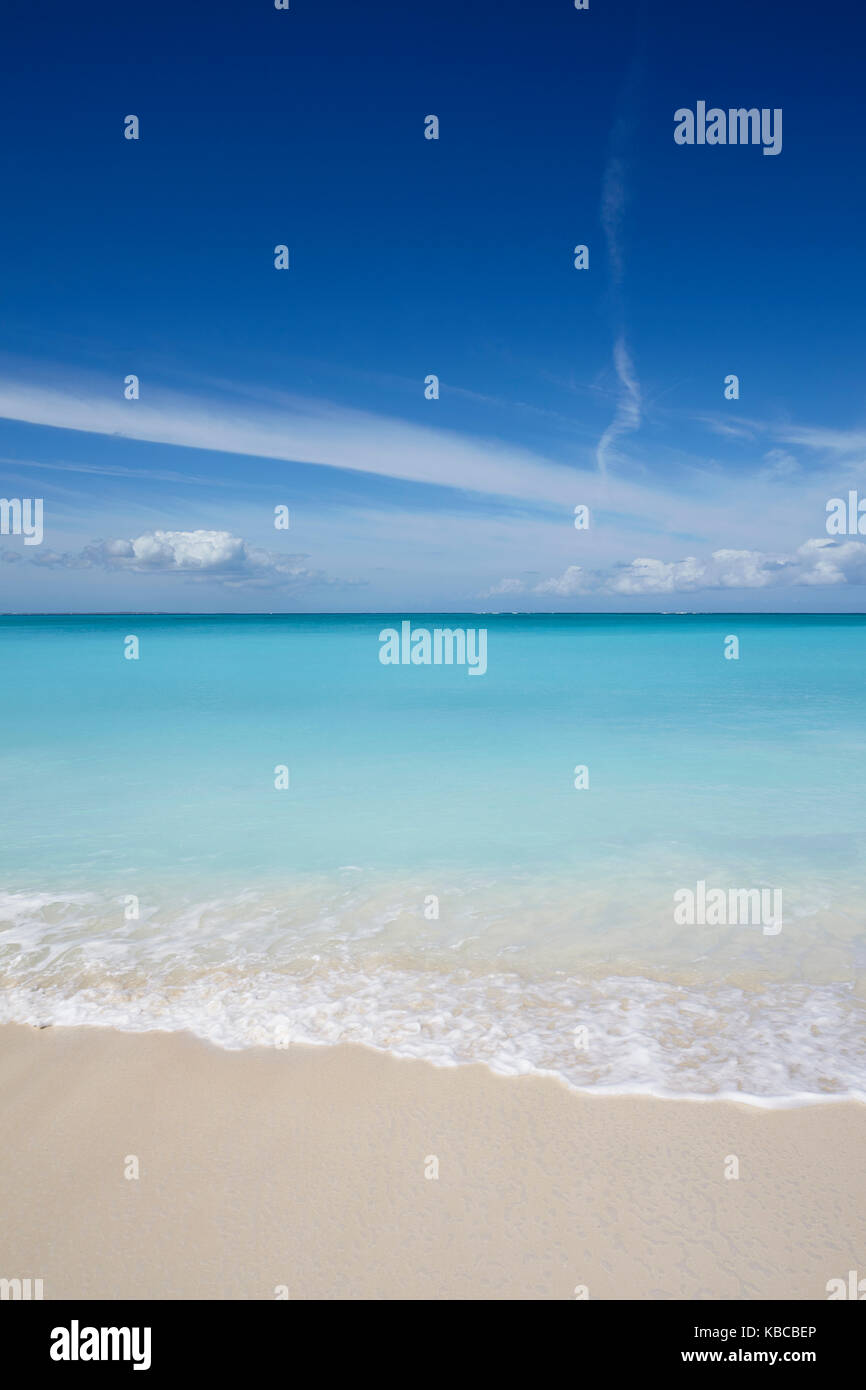 The sands of Grace Bay, the most spectacular beach on Providenciales ...