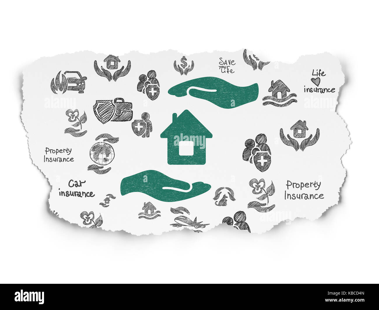 Travel insurance policy on Cut Out Stock Images & Pictures - Alamy