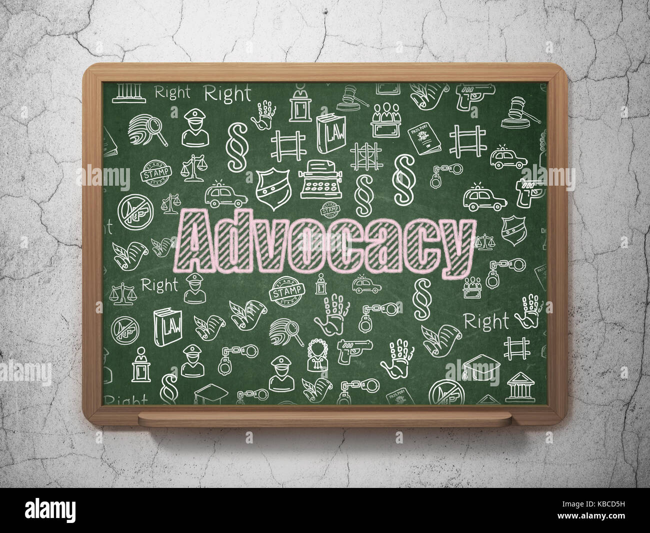 Law concept: Advocacy on School board background Stock Photo - Alamy