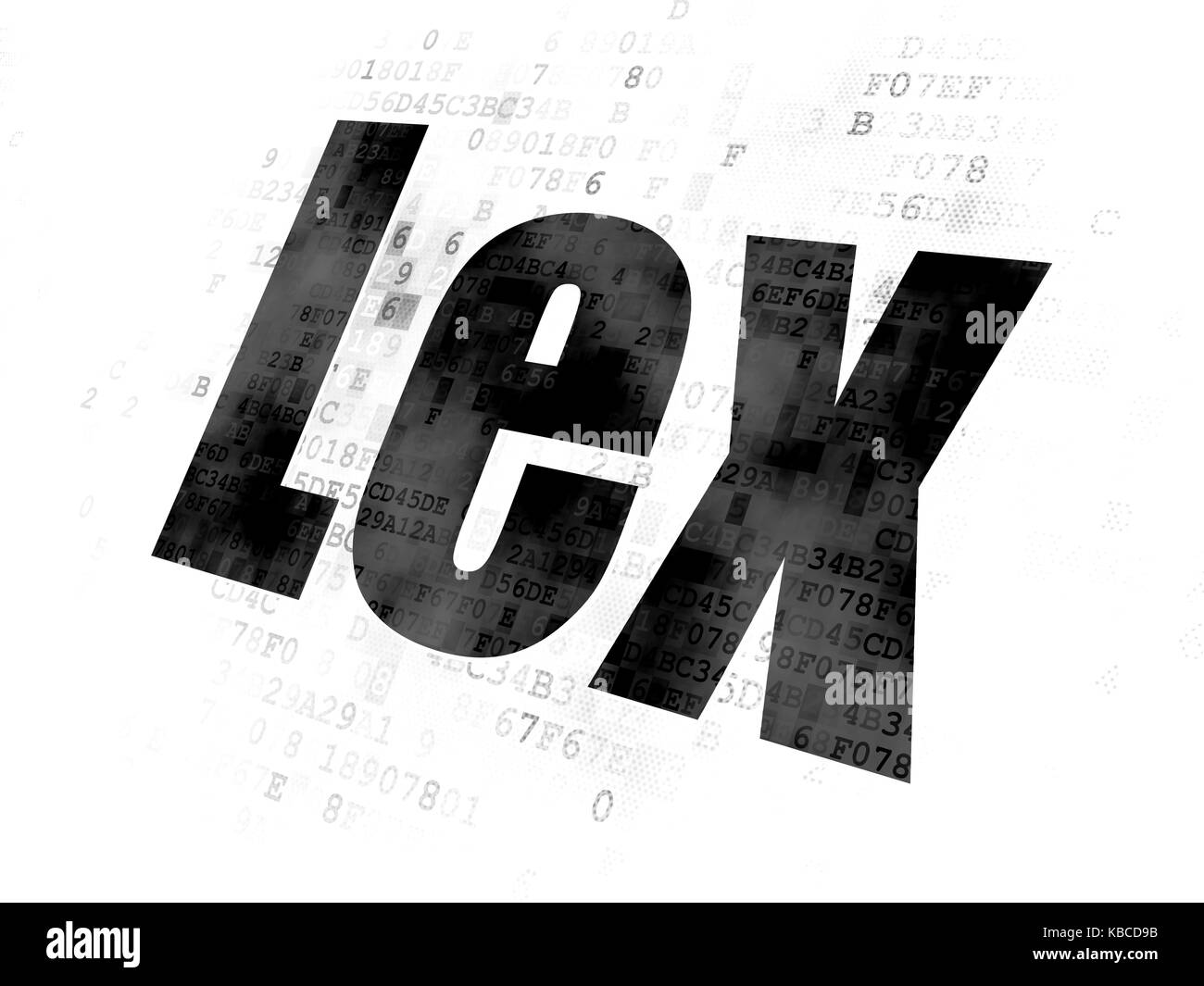 Law concept: Lex on Digital background Stock Photo - Alamy