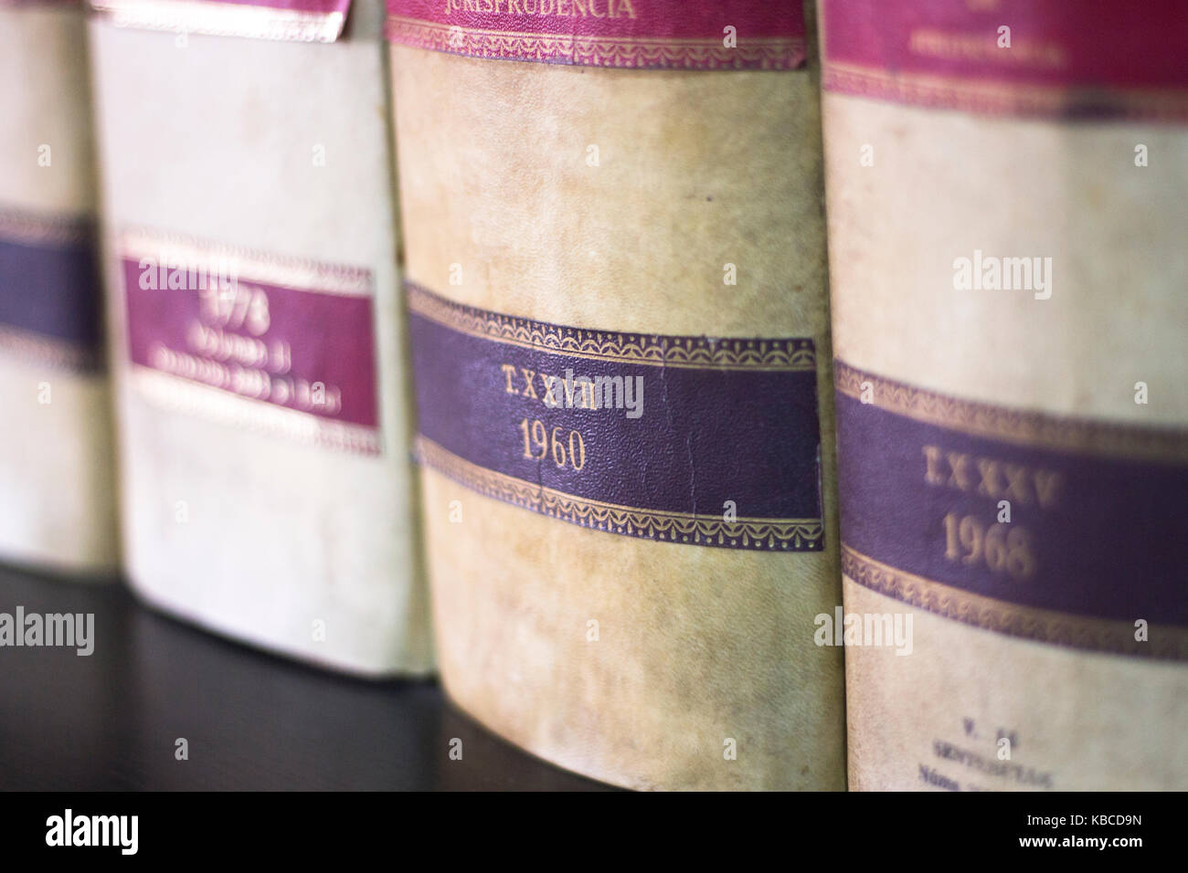 Old law book reports hi-res stock photography and images - Alamy