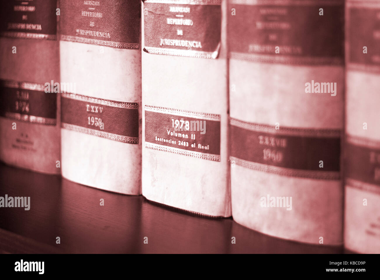 Old law book reports hi-res stock photography and images - Alamy