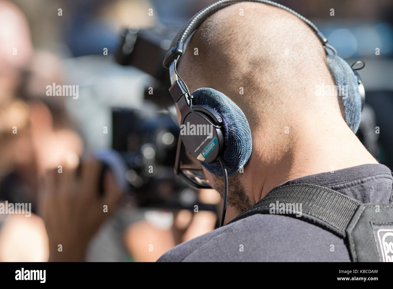 Electronic microphone hi-res stock photography and images - Alamy
