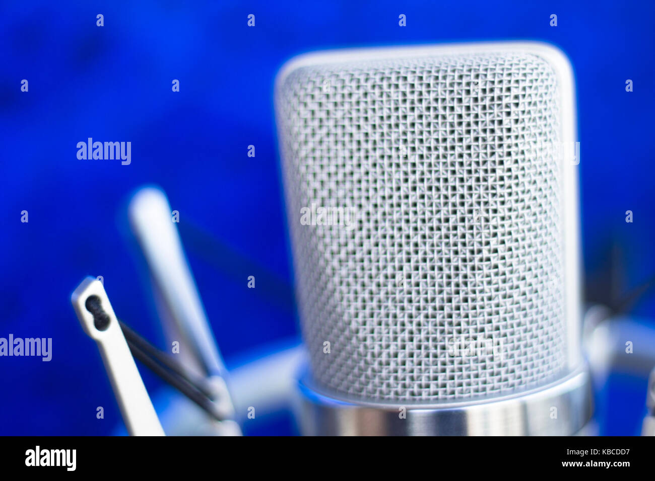 Large diaphragm condenser studio recording voice microphone to record ...